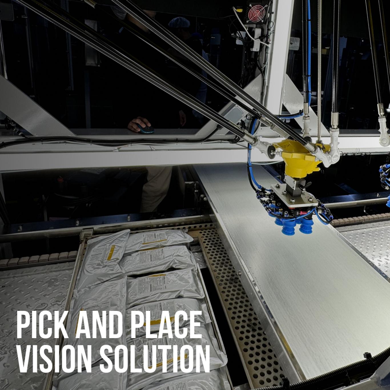 AI Pick and Place vision solution for factory automation